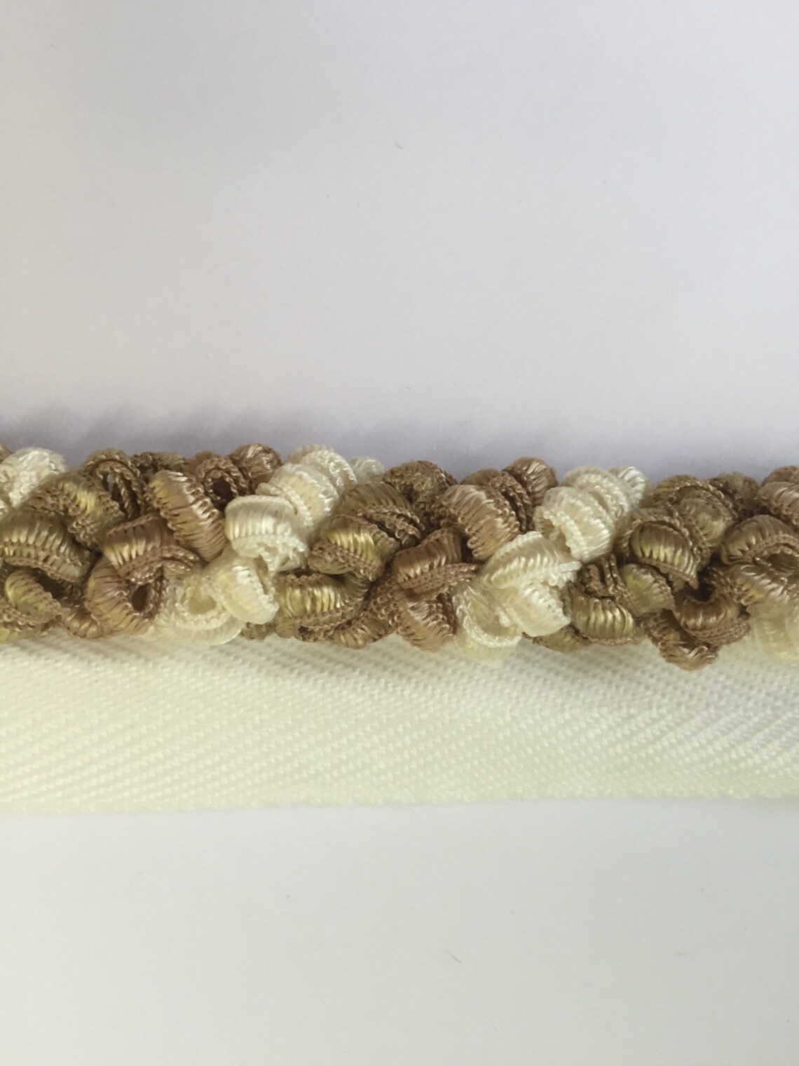 Ribbon Cord Gold Cream Home Decor Trim by the Yard - Etsy