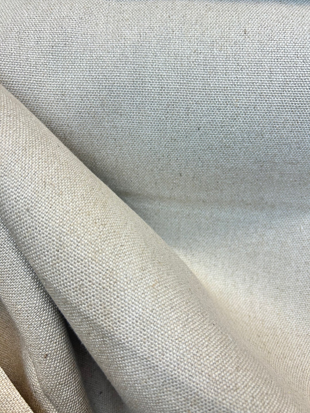 Natural Linen - Neutral - Fabric by the Yard - Etsy