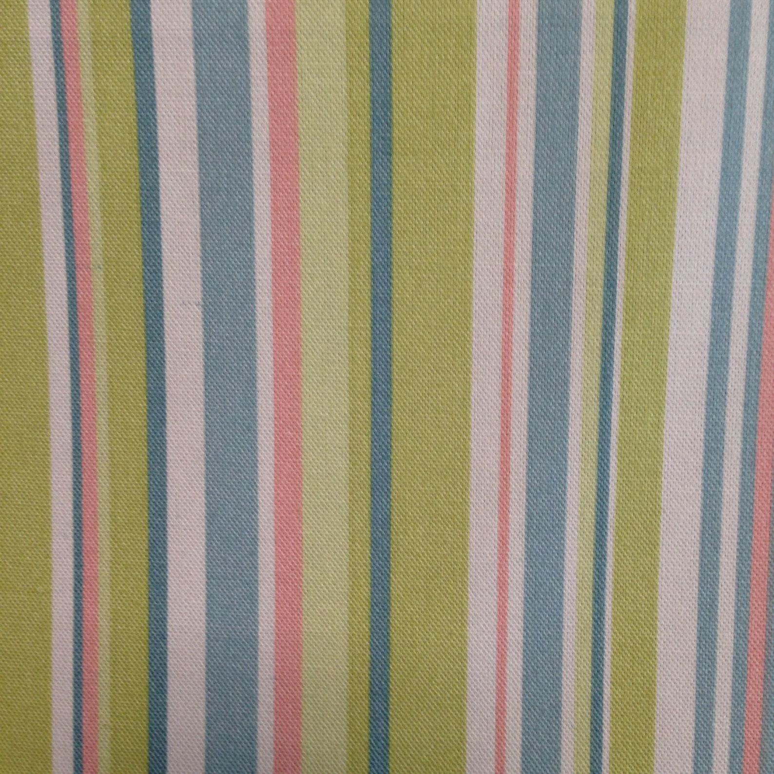Spring Stripe Fabric - Drapery, Pillow, Upholstery Fabric by the Yard ...