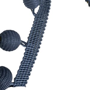 Indigo Ball Trim - Ball Trim - Home Dcor - Accent - Drapery Trim ...