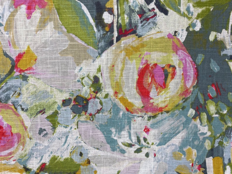 Covent Garden Pastel - Salem Mirage - Baroness Rose - Floral Fabric ...