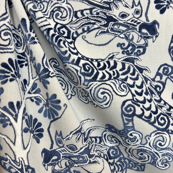 Dragon Fabric by the Yard - Etsy