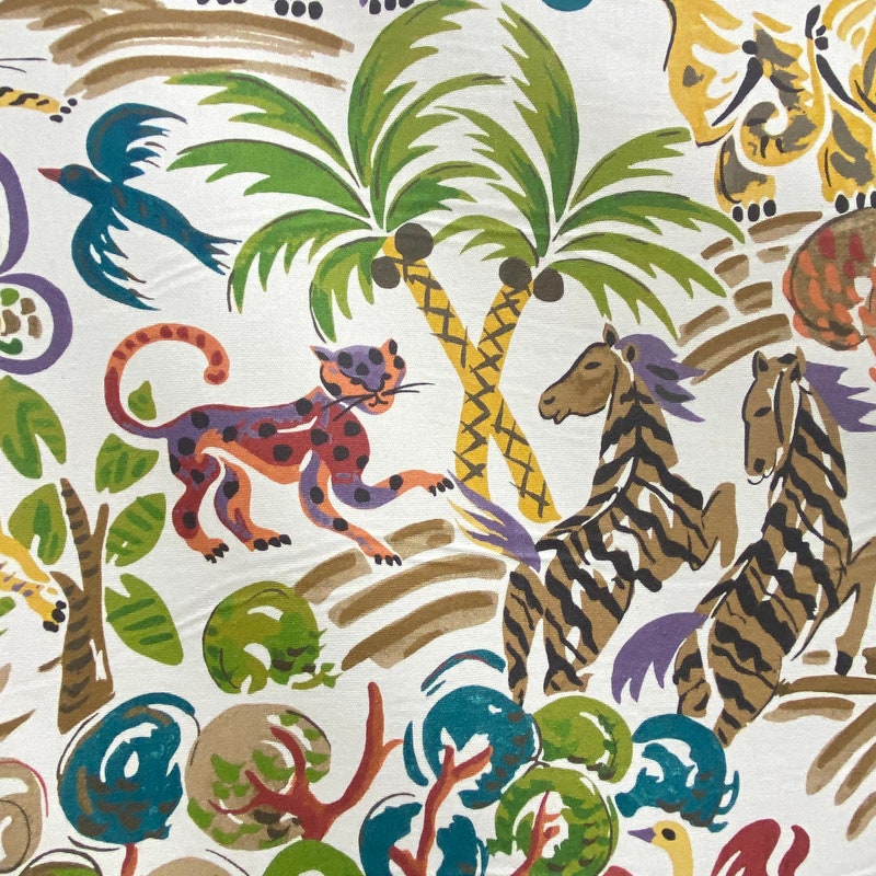 Jungle Fabric - Etsy