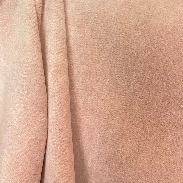 Blush Velvet Fabric - Etsy