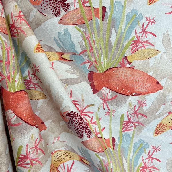 Sea Life Fabric - Etsy