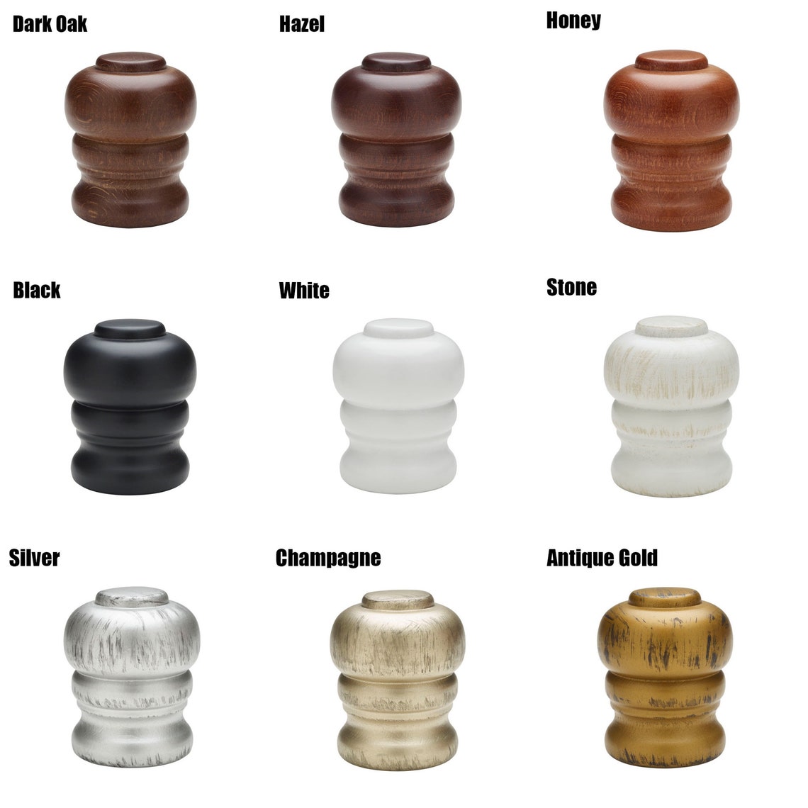 8 Foot Wood Reeded Pole Set - 2 Inch 8 Foot Reeded Pole- Set of Two ...