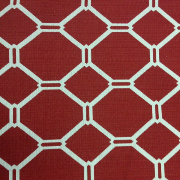 Modern Red Fabric - Etsy