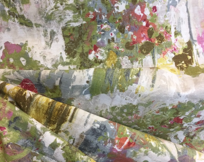 Camden Pastel by Hamilton Pastel Fabric Art Drapery - Etsy