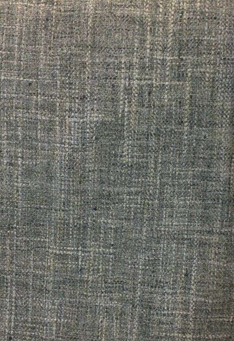 Gray Blend Woven Solid Gray Upholstery Fabric Textured - Etsy