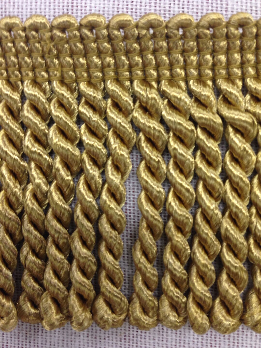 Gold Bullion Fringe - Home Decor Fringe - Accent Trim - Trim by the ...
