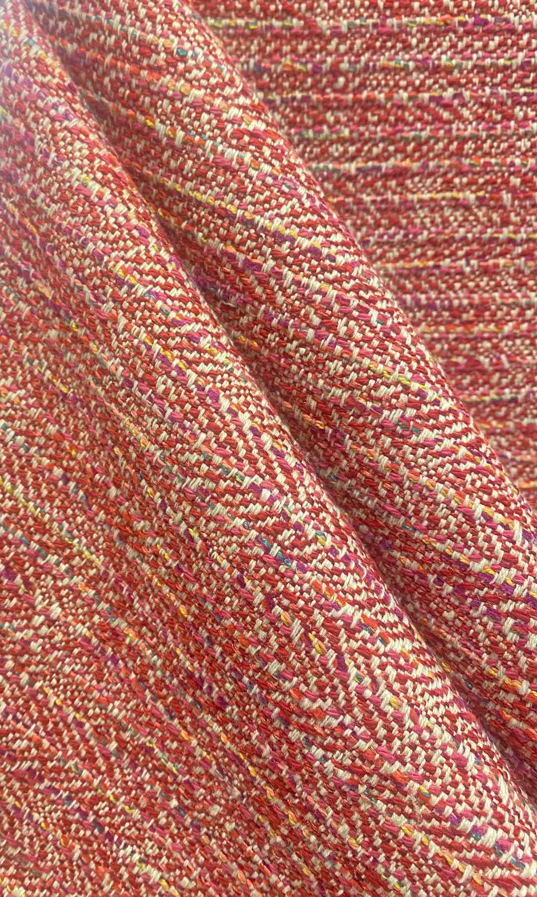 Peterson Multi - Multicolored Fabric - Textured - Fabric by the Yard ...
