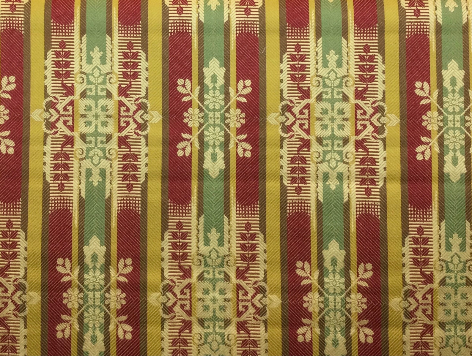 Royal Stripe - Red Green and Gold - Etsy