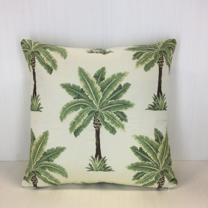 Palm Tree Pillow Cover - Etsy
