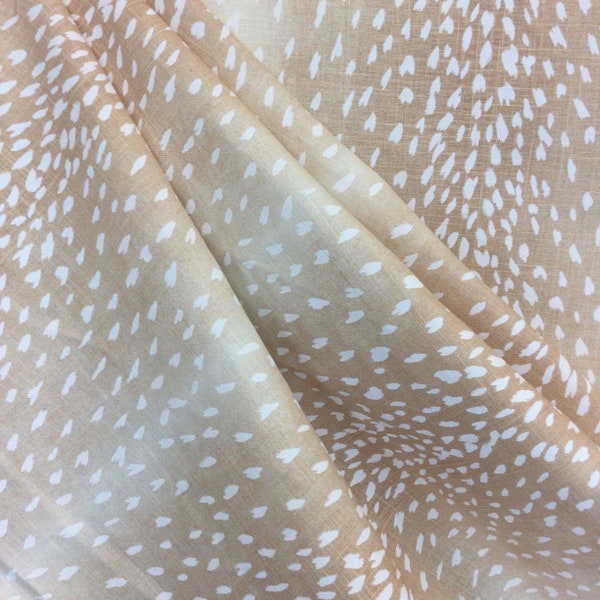 Fawn Print Fabric - Etsy