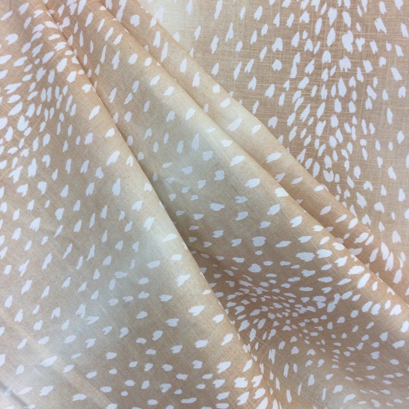Fawn Print Fabric - Etsy