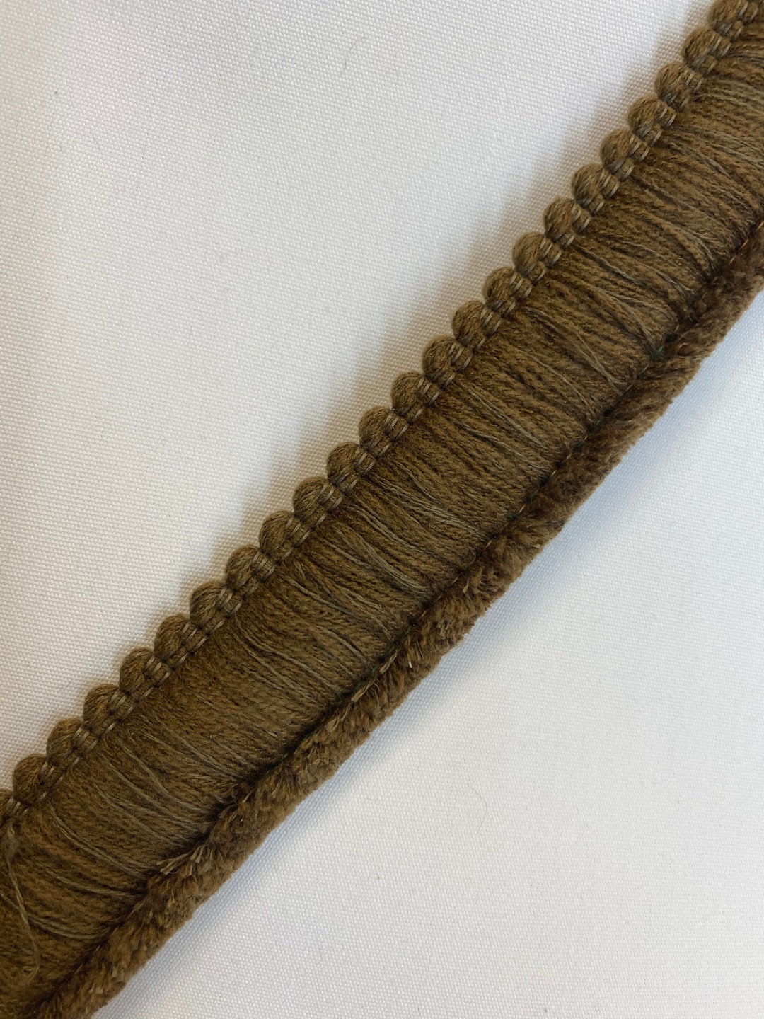 Brown Brush Fringe - Trim by the Yard - Pillow Edging - Cushion Edging ...