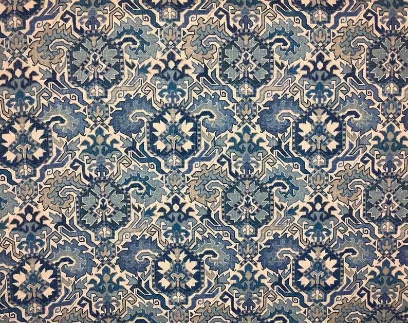 Madrid Blue Heaven - Southwestern Pattern - Tribal Blues - Geometric - Etsy
