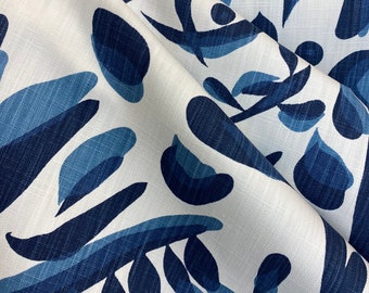 Navy Teepee Fabric Abstract Tipis by Pip Pottage - Etsy