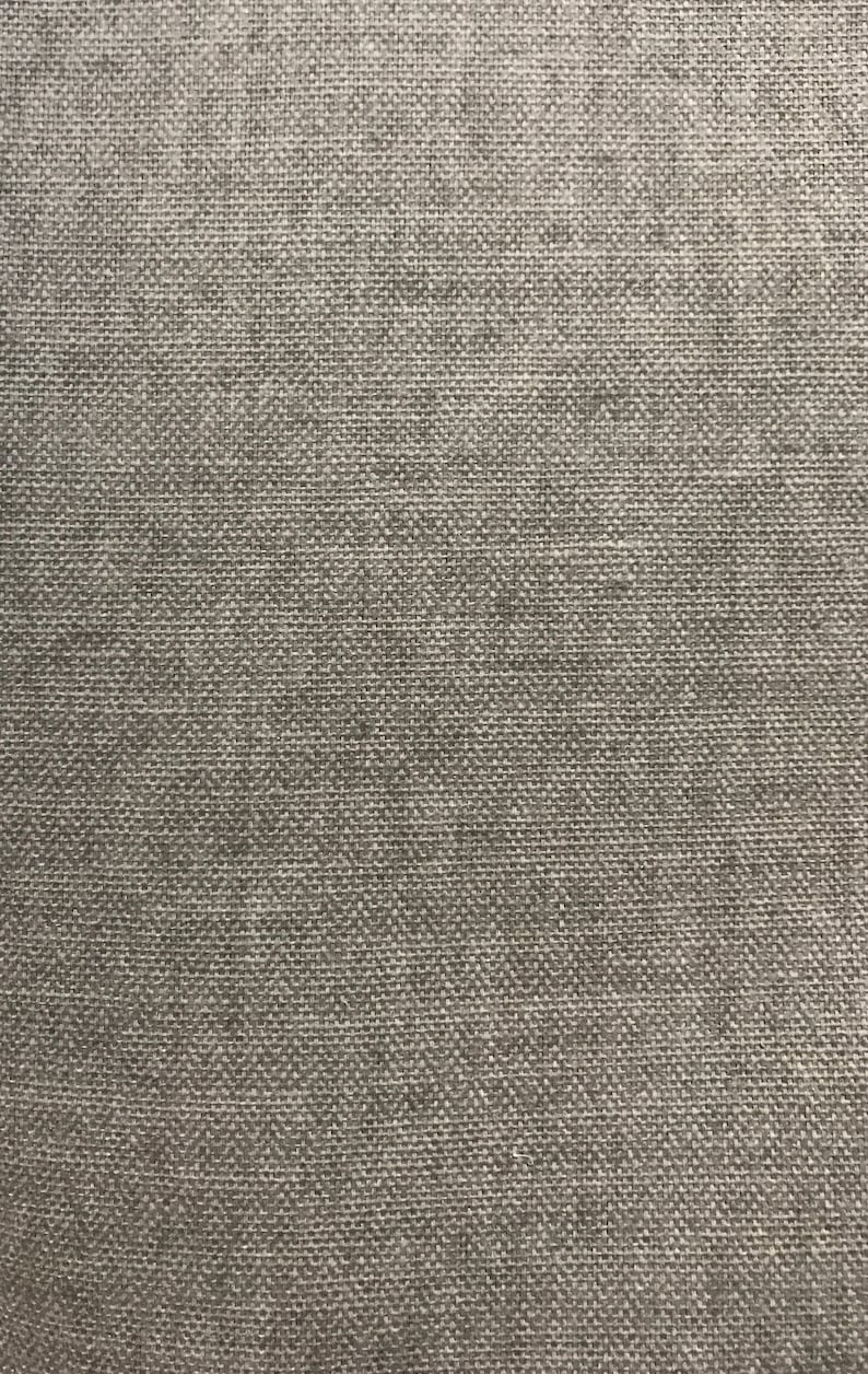 Solid Stone Greige gray/beige Fabric by the Yard | Etsy