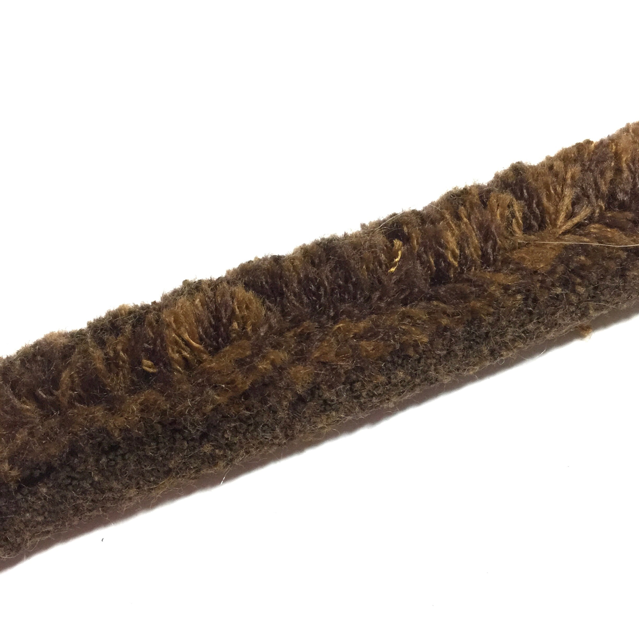 Chocolate Caterpillar Trim Brown Trim by the Yard | Etsy