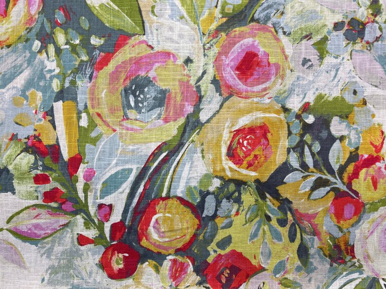 Covent Garden Pastel - Salem Mirage - Baroness Rose - Floral Fabric ...