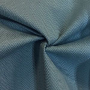 Blue Herringbone Small Pattern Textiles Upholstery Fabric by the Yard ...