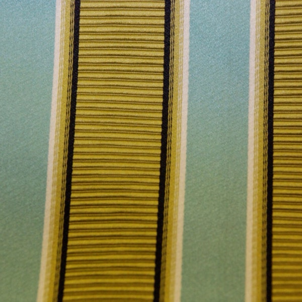 Teal Stripe Fabric - Etsy