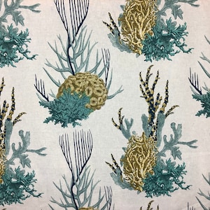 Turquoise Corales - Vilber - Ocean - Coastal - Nautical - Sealife ...