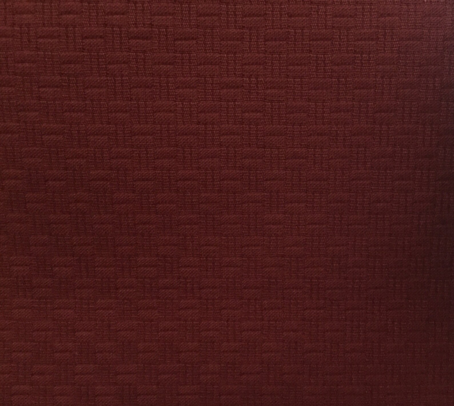 Rusty Red Basket Weave Upholstery Fabric by the Yard | Etsy