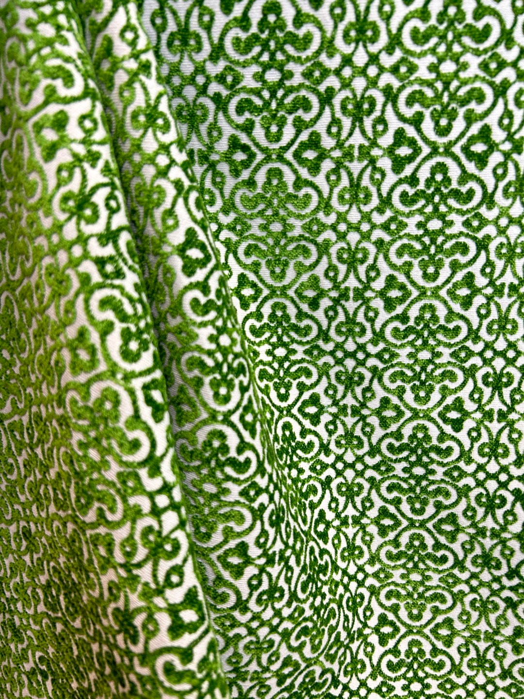 Givenchy Emerald Upholstery Fabric Pillow Fabirc Emerald Creme Fabric ...