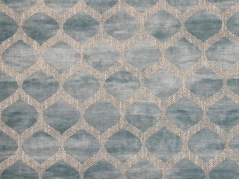 Ogee Capri - Bright Aqua Upholstery Fabric - Capri Blue Upholstery ...