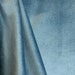 Lake Blue Velvet - Soft - Luxurious - Home Decor - Upholstery Fabric ...