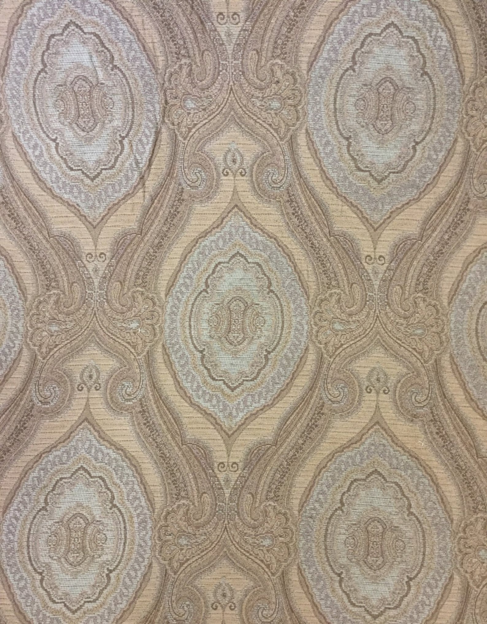 Blue Traditional Woven Upholstery Upholstery Fabric by the - Etsy