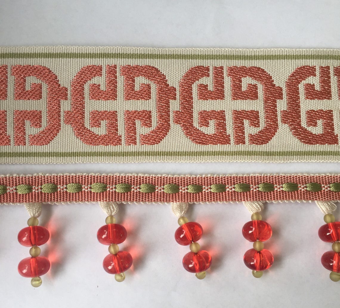 Cherry Fantasy Trim Home Decor Trim Trim by the Yard | Etsy
