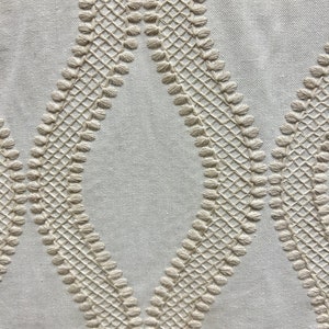 Cleo Ivory - Embroidery Fabric - Drapery Fabric - Fabric by the Yard - Etsy
