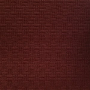 Rusty Red Basket Weave - Upholstery Fabric by the Yard - Etsy