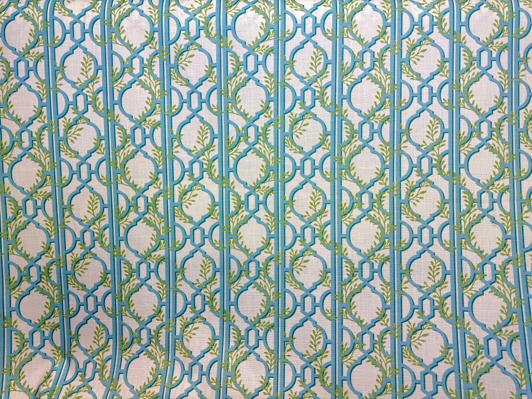 Lillian August Colette Blue - Trellis - Gates - Oriental - Home Decor ...