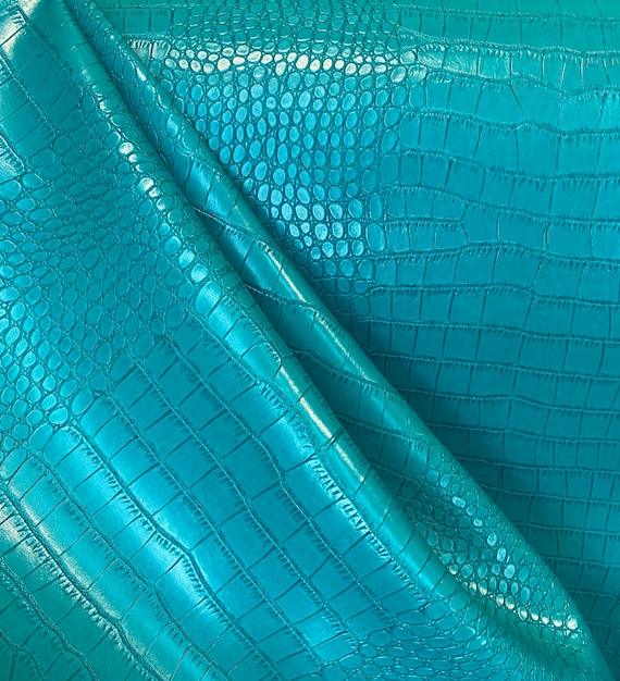 Turquoise Gator Vinyl - Etsy