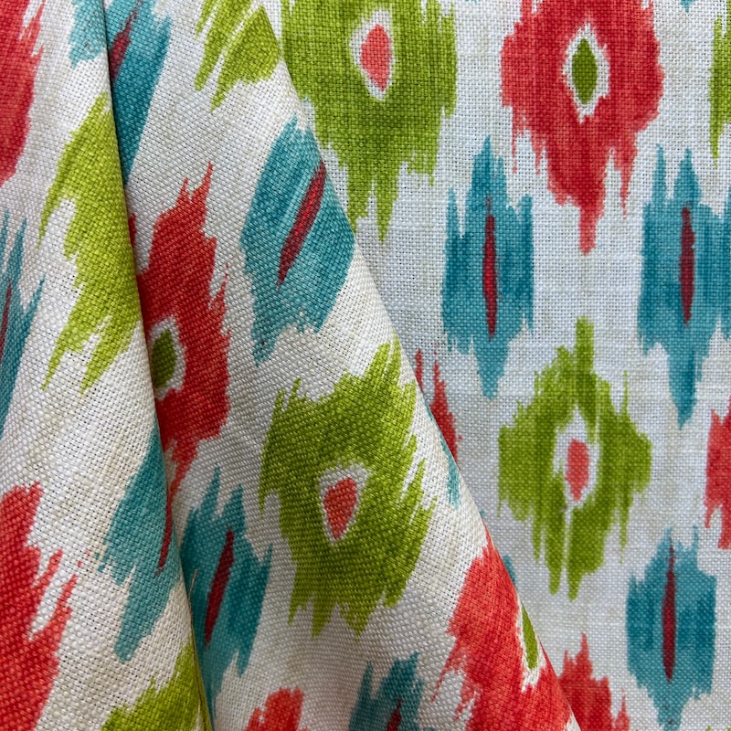 Ikat Print Fabric - Etsy