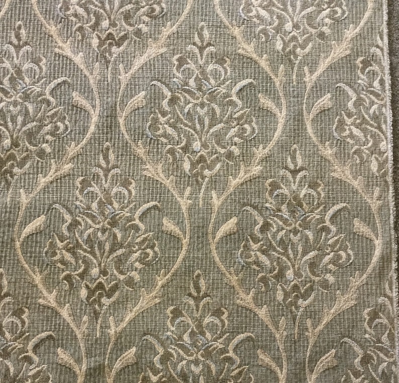 Muted Tones Damask - Cool Tones - SALE - Upholstery Fabric by the Yard ...