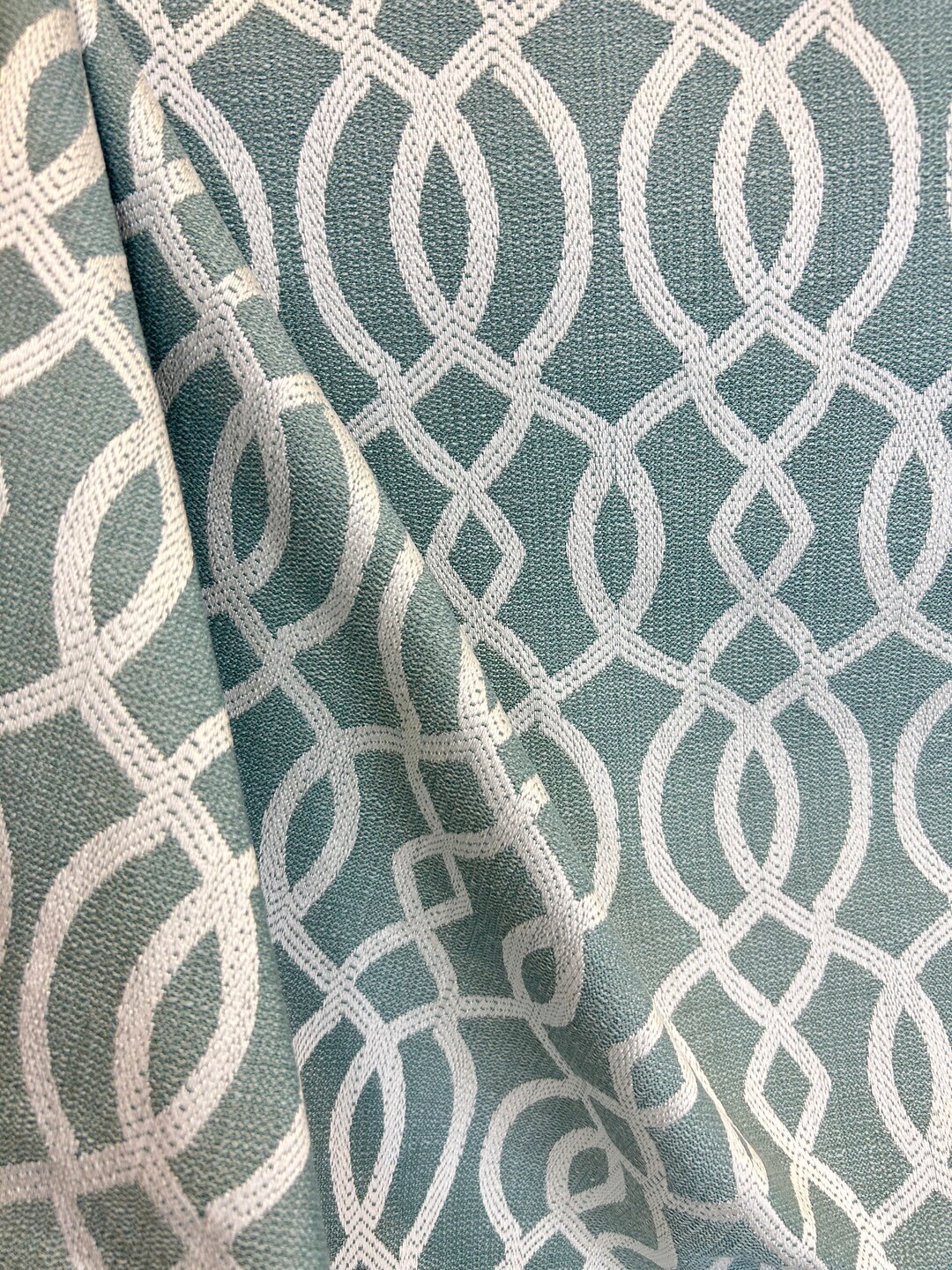 Chelsea Delf - Aqua - Home Decor - Upholstery Fabric - Fabric by the ...