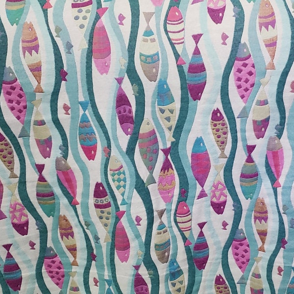 Fish Upholstery Fabric - Etsy