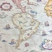 Around the World Screen Print Map World Fabric by the - Etsy