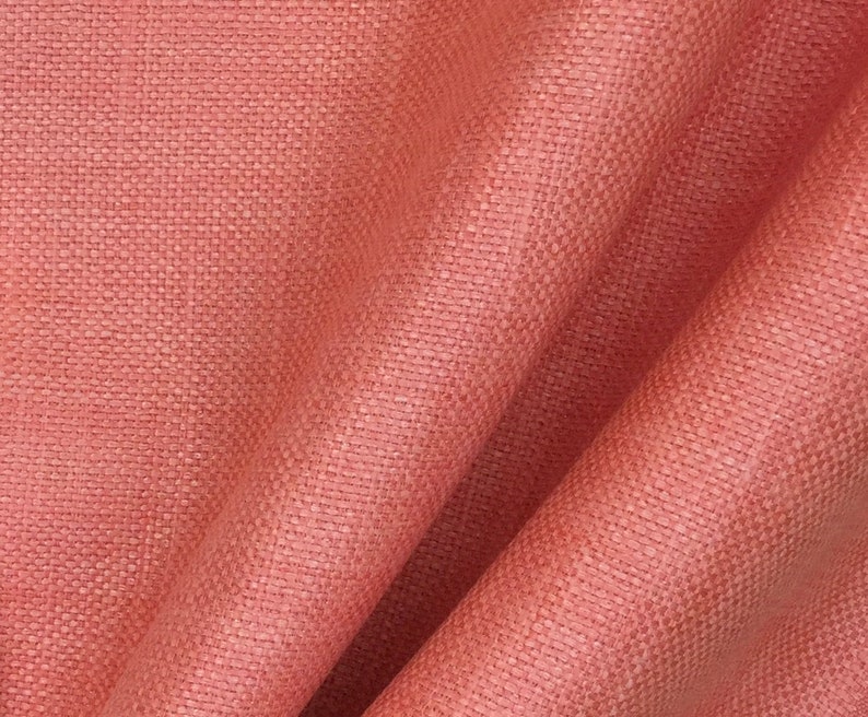 Bubblegum Pink Solid Upholstery Fabric by the Yard - Etsy