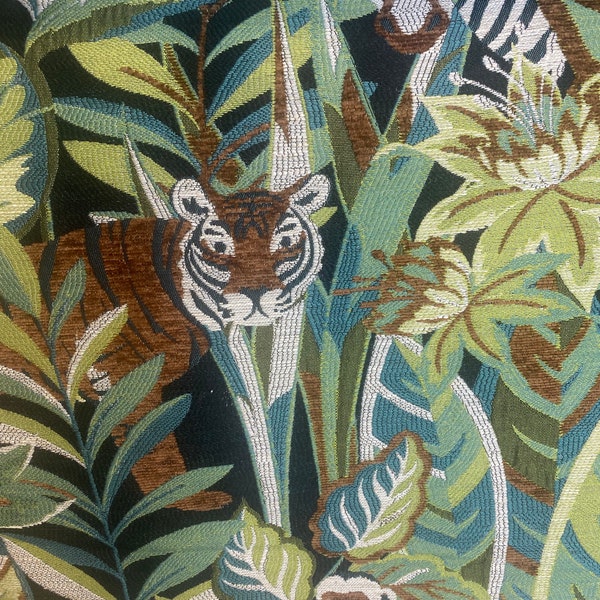 Wildlife Upholstery Fabric - Etsy