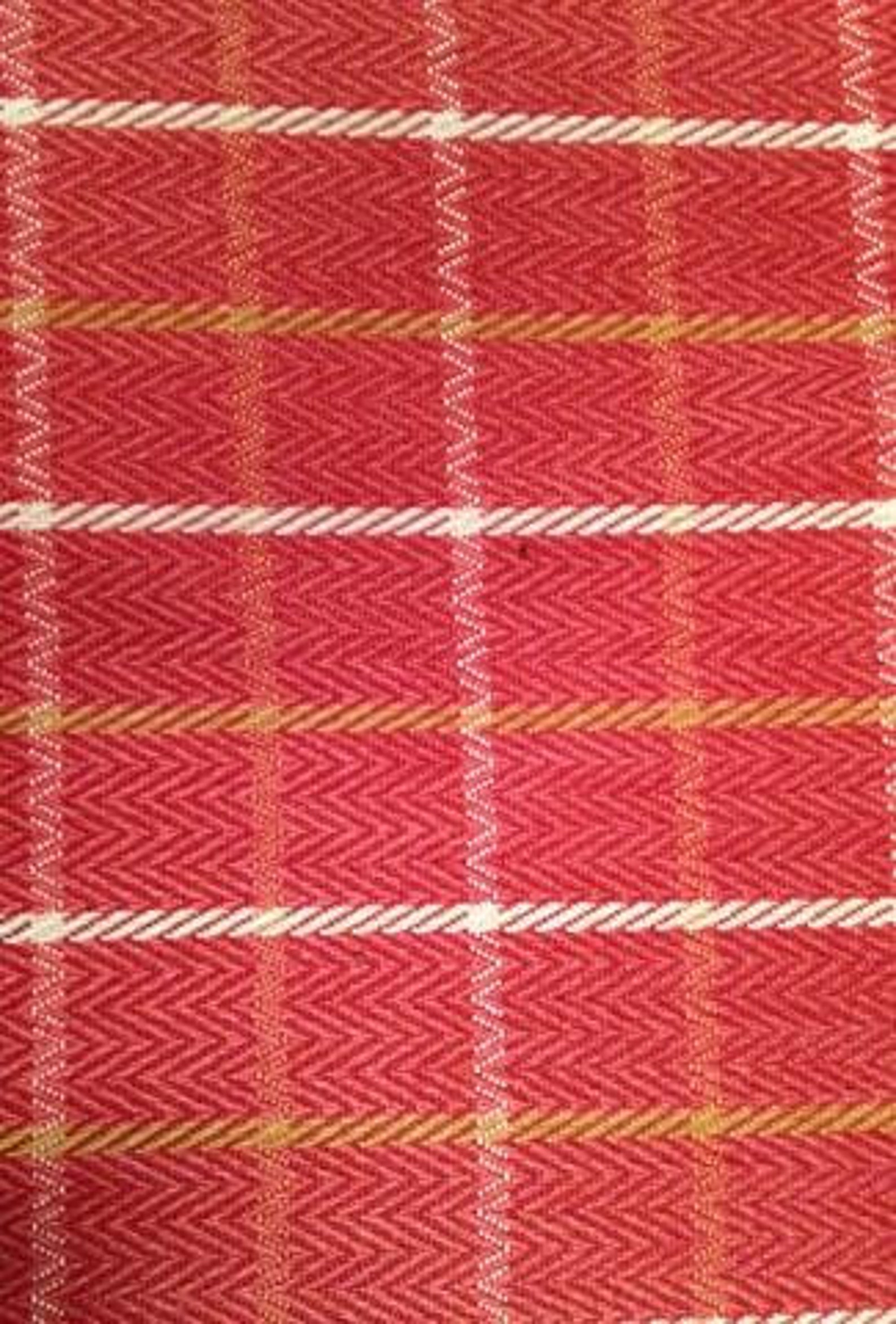 Sidney Red Pepper Plaid Upholstery Fabric Bed Skirt - Etsy