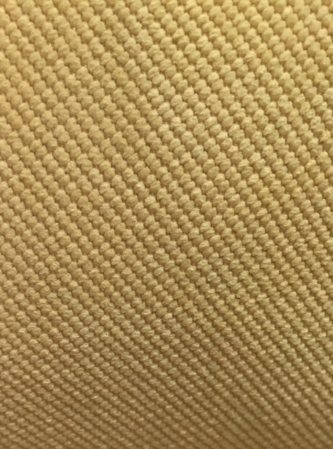 Solid Yellow Textured - Upholstery Fabric by the Yard - Fast Shipping ...
