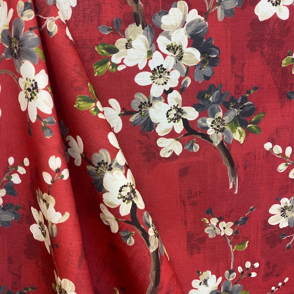 Cherry Blossom Fabric - Etsy