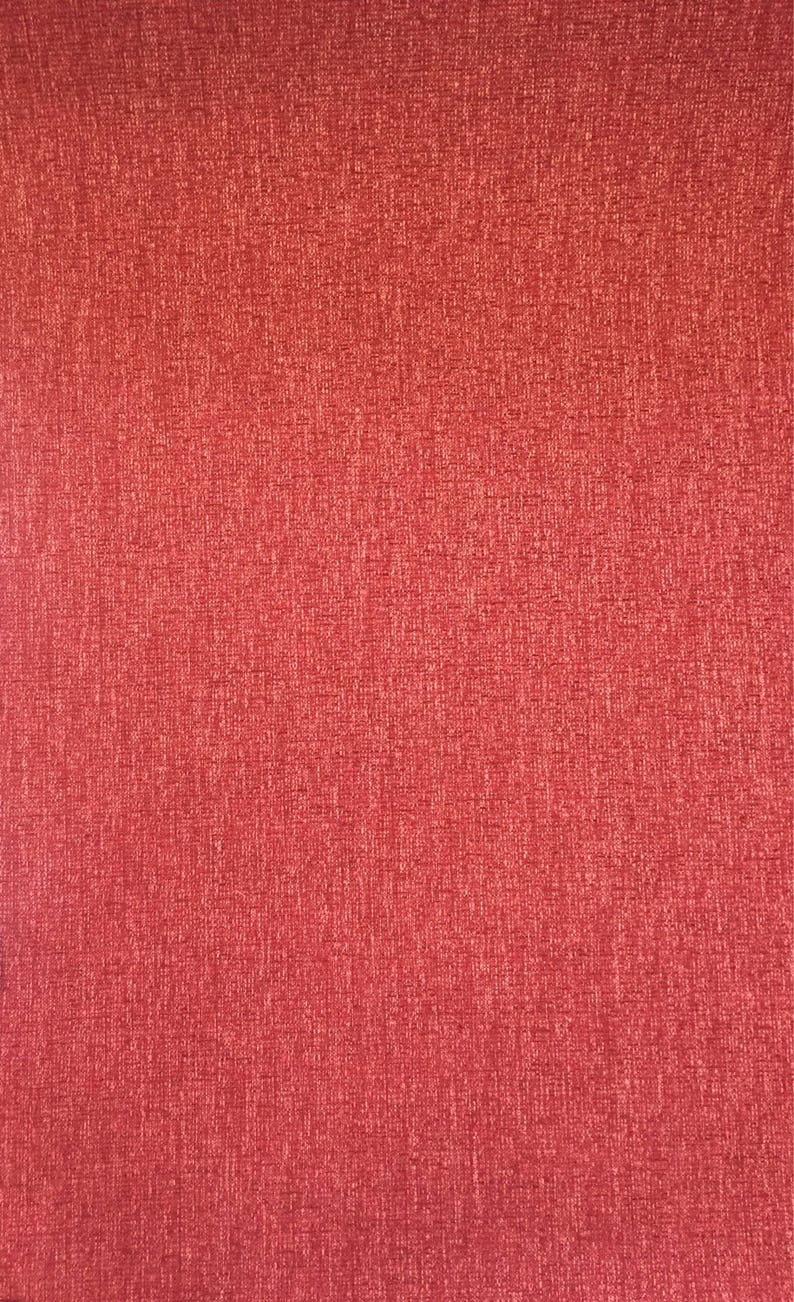 Solid Red Crypton Upholstery Fabric by The Yard | Etsy