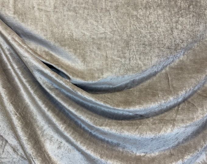 Asher Rain Cut Velvet - Geometric Cut Velvet - Blue Cut Velvet - Fabric ...